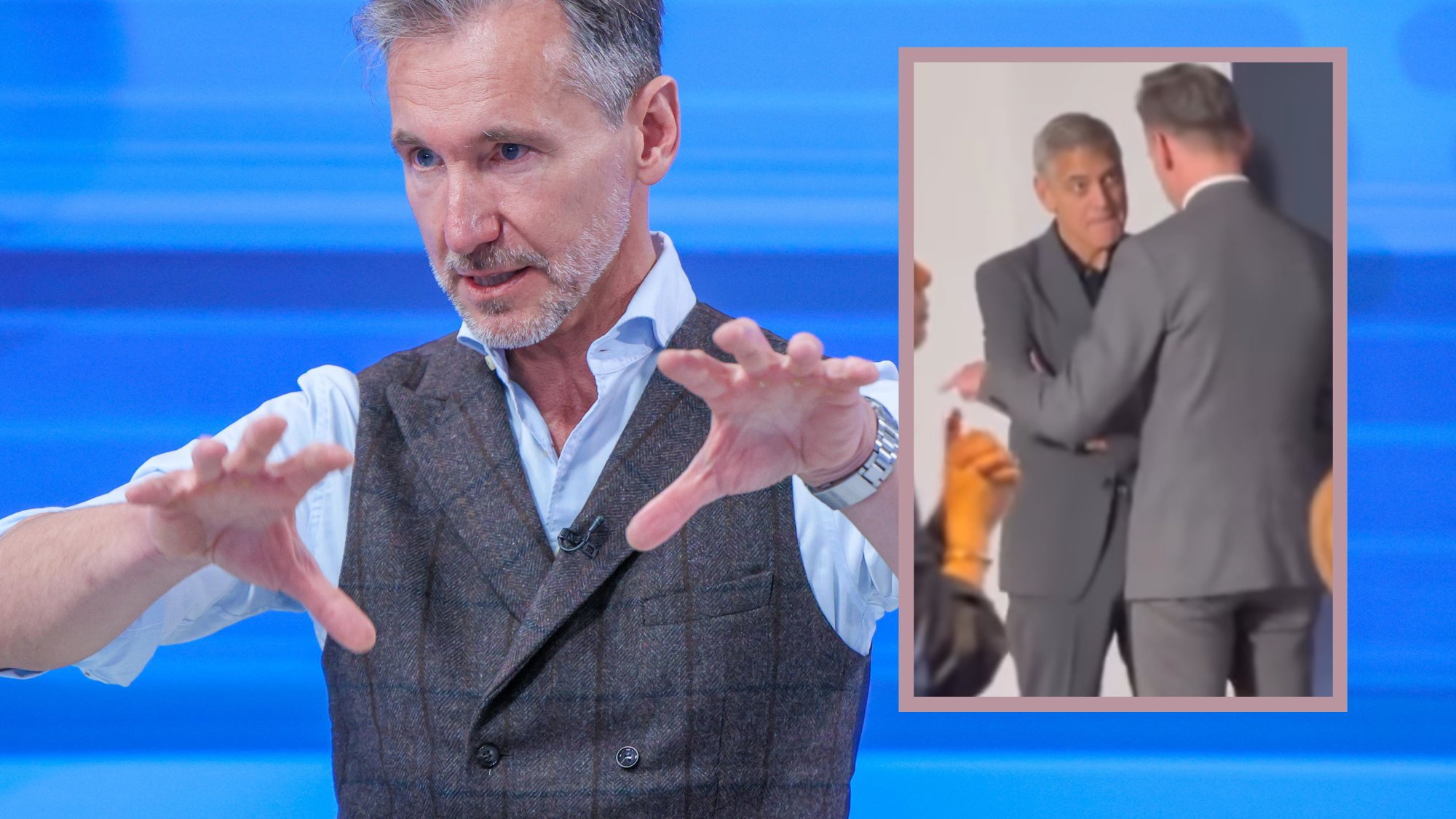 Piotr Kraśko spotkał się z George'em Clooneyem. "Absolutnie wyjątkowy"