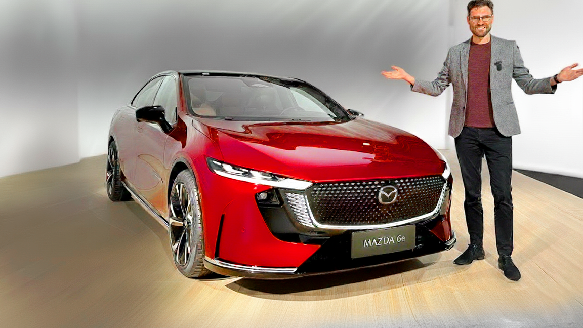 Mazda 6e Eléctrico – La respuesta de Mazda al Tesla Model 3