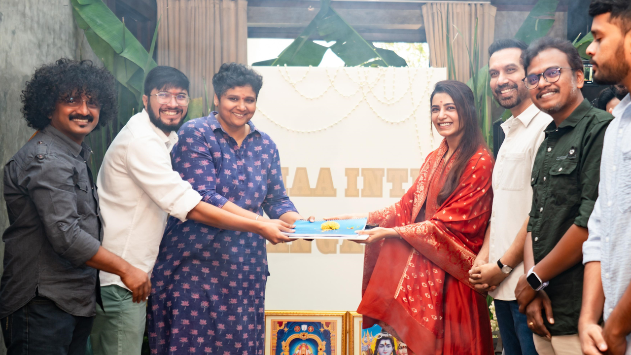 Maa Into Bangaram: Samantha Ruth Prabhu and Raj Nidimoru Launch Filming ...