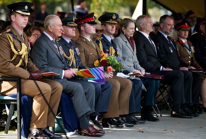 King Charles dedicates Britain's first national memorial to LGBTQ+ troops