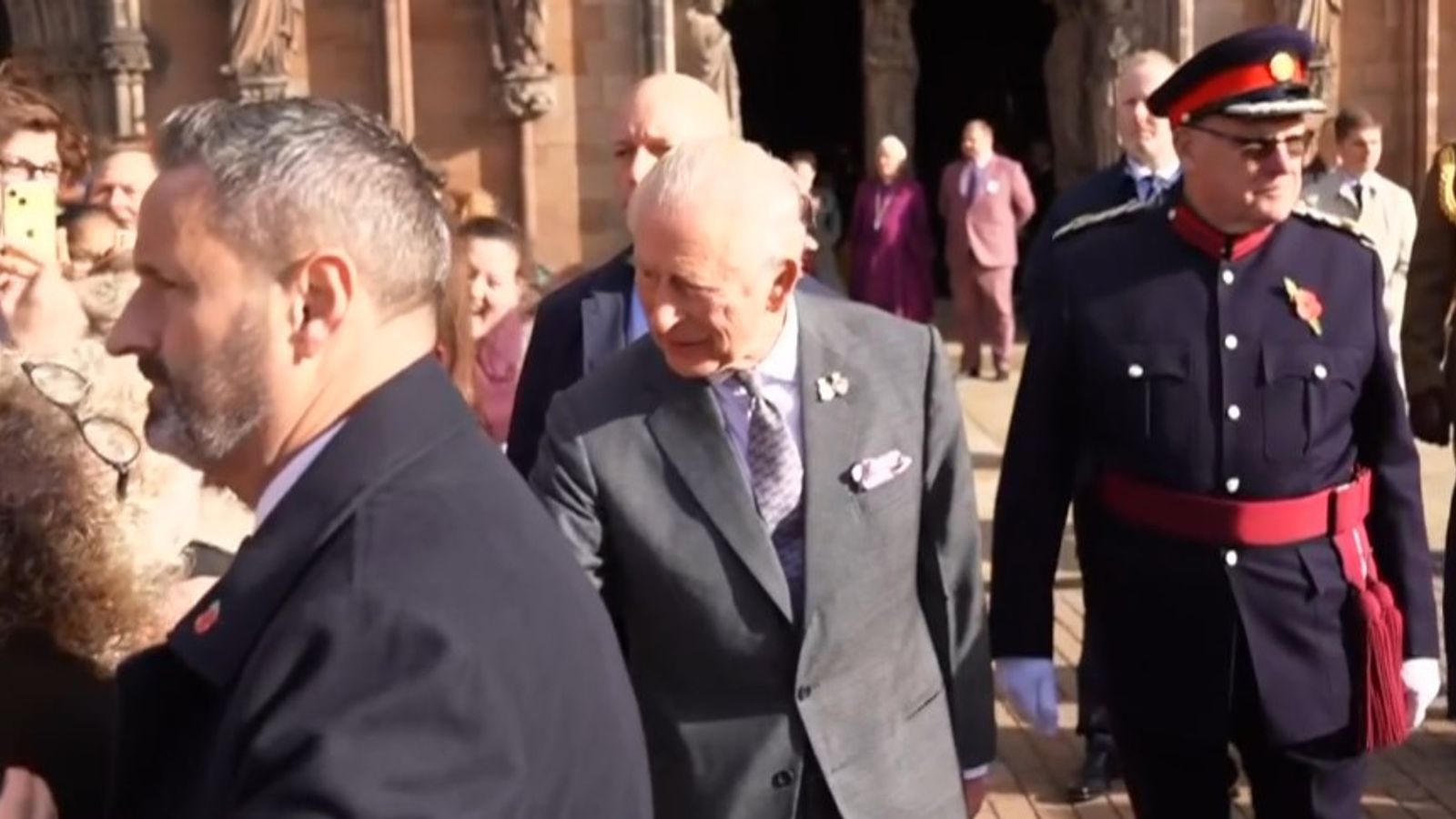 King heckled over Andrew and Epstein as pressure mounts