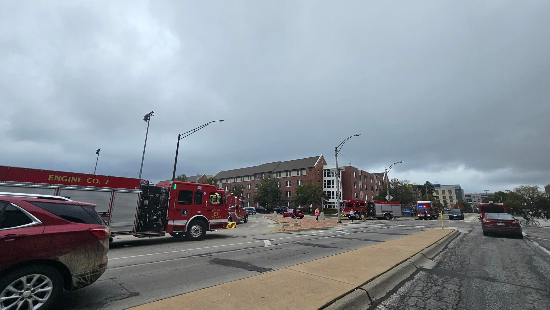 Lincoln Fire and Rescue extinguishes dryer fire at UNL residence hall