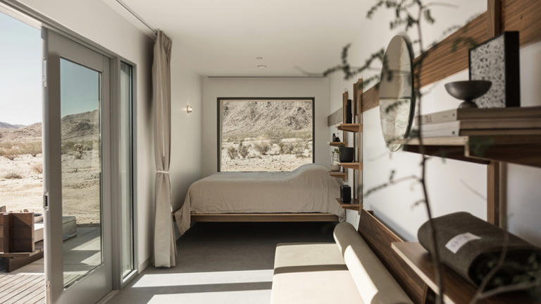 A Striking Hotel Lies Just Outside Joshua Tree National Park With ...