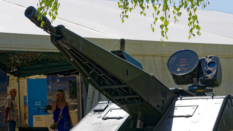 Europe Is Building a Laser Weapon to Shoot Down Drone Swarms