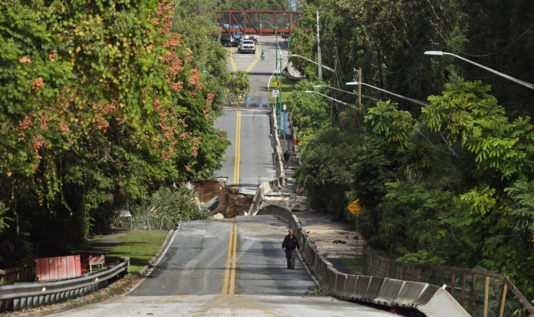 Slow-moving storm dumps as much rain as a hurricane in parts of Central Florida