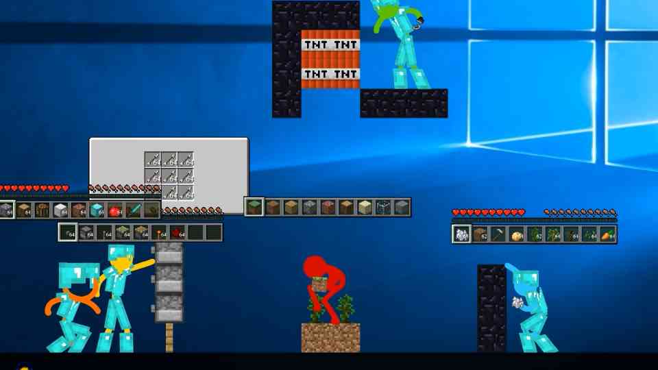 Rediscovery Cart Race: Stick Figures Speed Through Worlds