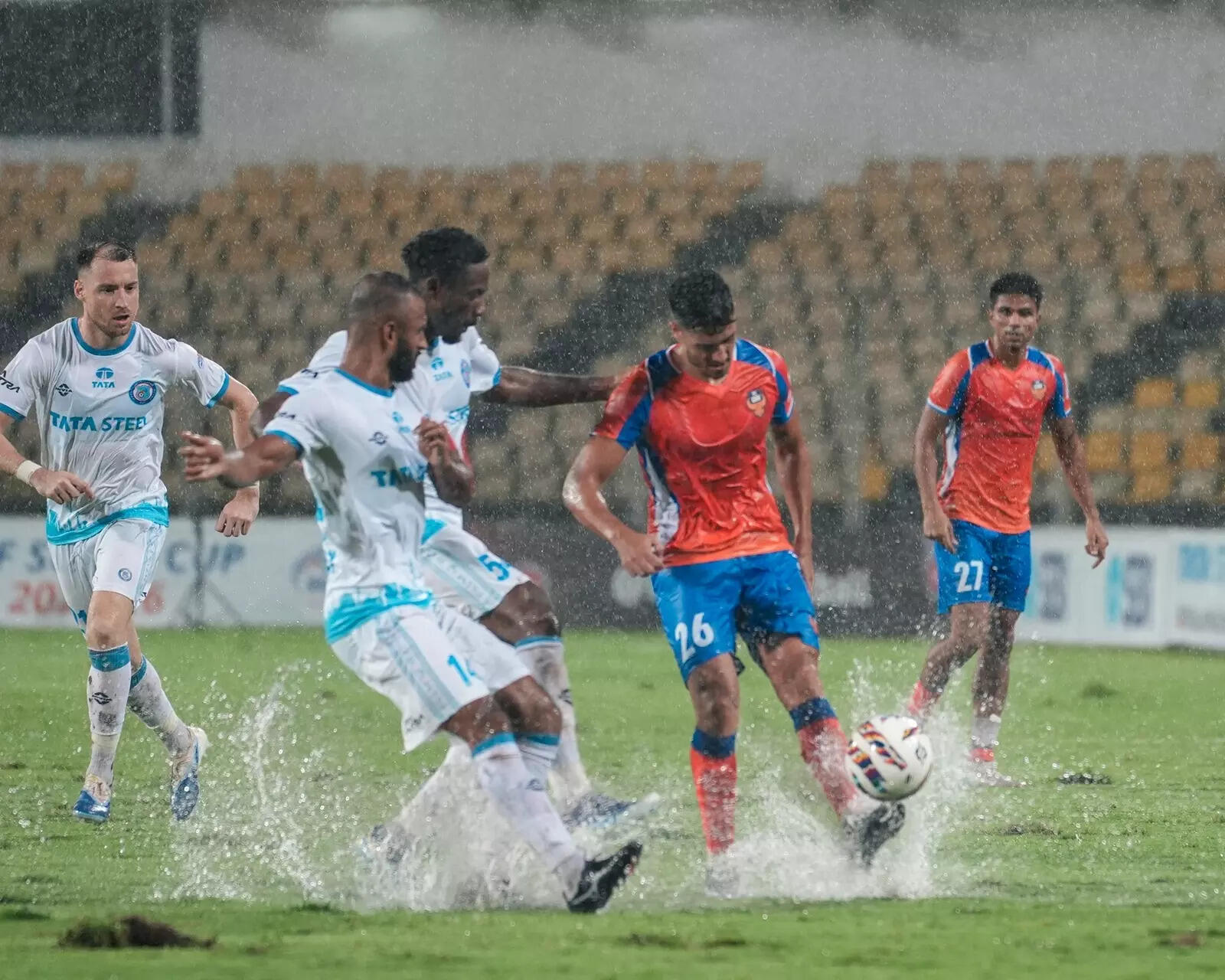 Poor turf condition a risk for players at Fatorda