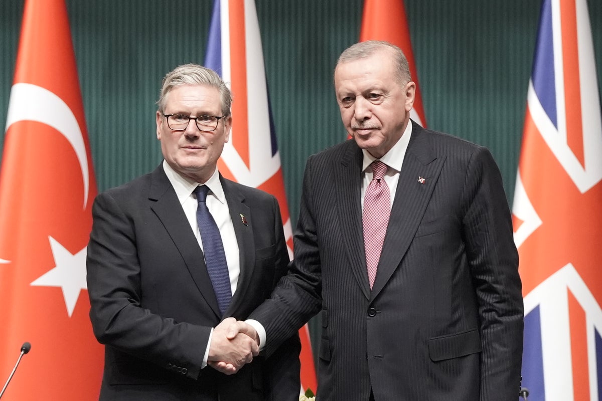 Starmer signs £8 billion Typhoon fighter jet deal with Turkey