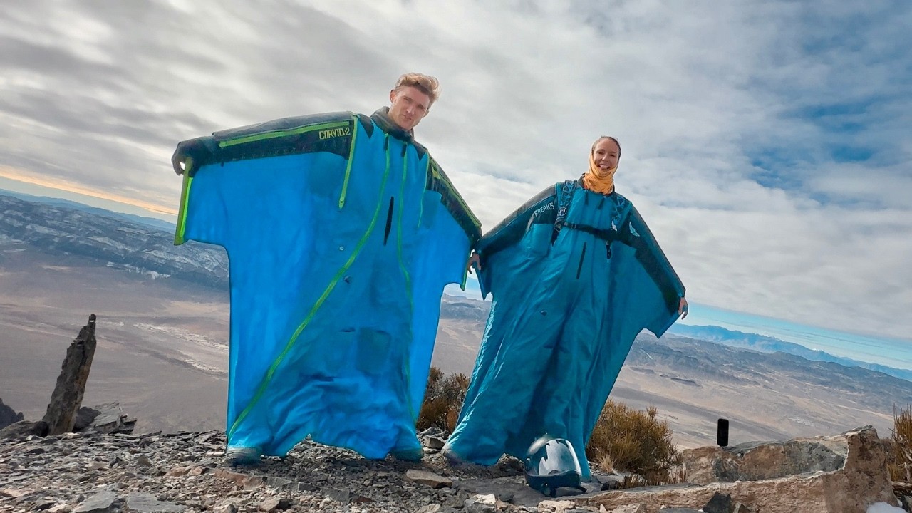 This Notch Peak wingsuit jump isn’t for the faint of heart