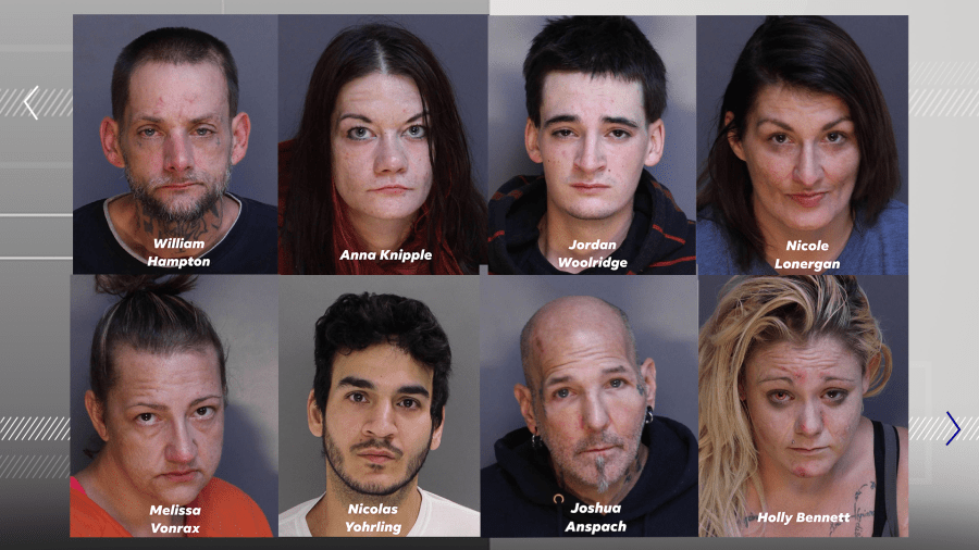 Altoona police arrest 8 during drug bust after overdose calls