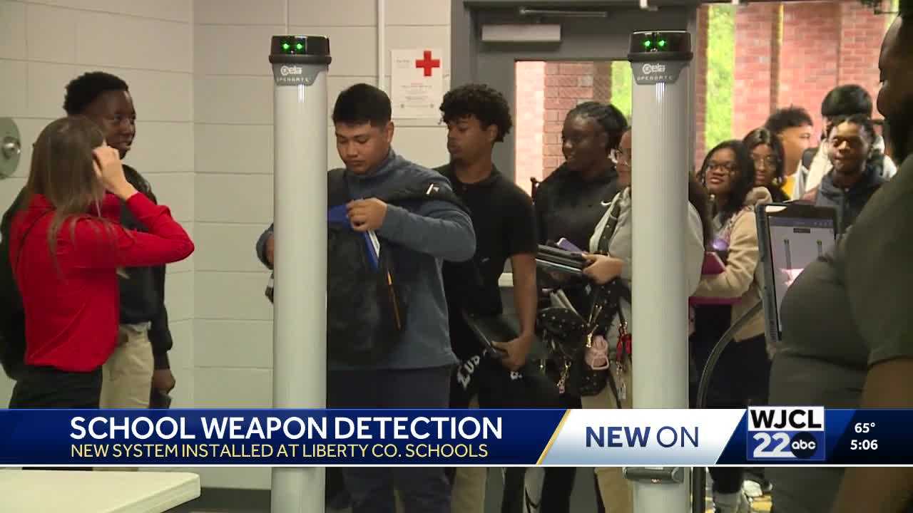 Liberty County Schools roll out new weapons detection systems to ...