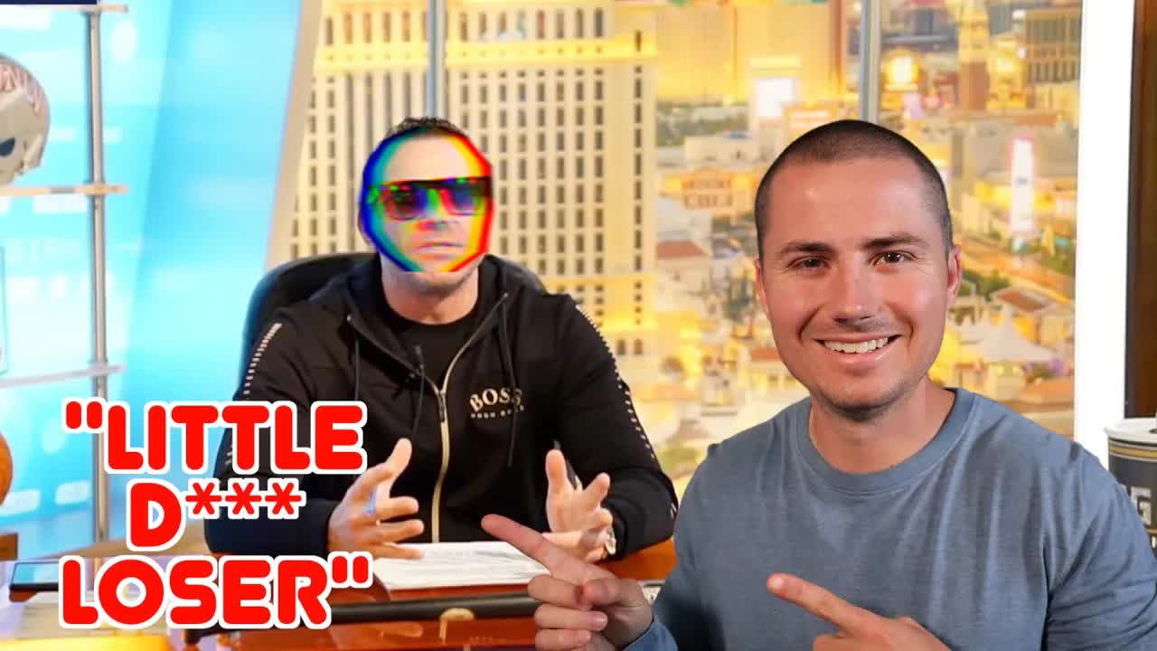 Sports gambler calls me out and gets destroyed