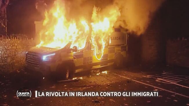 La rivolta in Irlanda contro gli immigrati