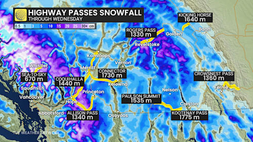 Storm on deck for B.C. could swing through with impactful winds, alpine ...