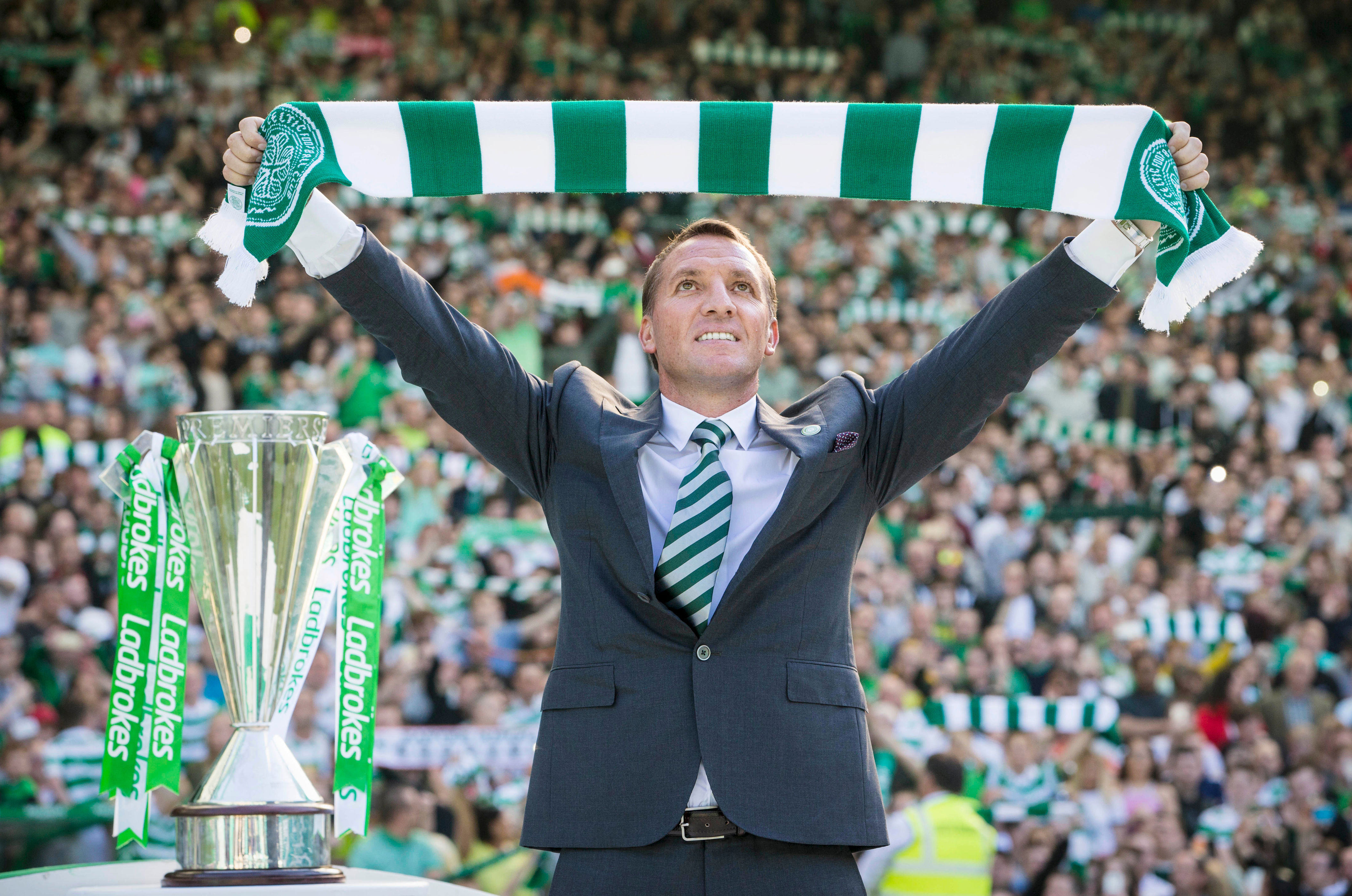 Dermot Desmond criticises ‘divisive’ Brendan Rodgers after leaving Celtic