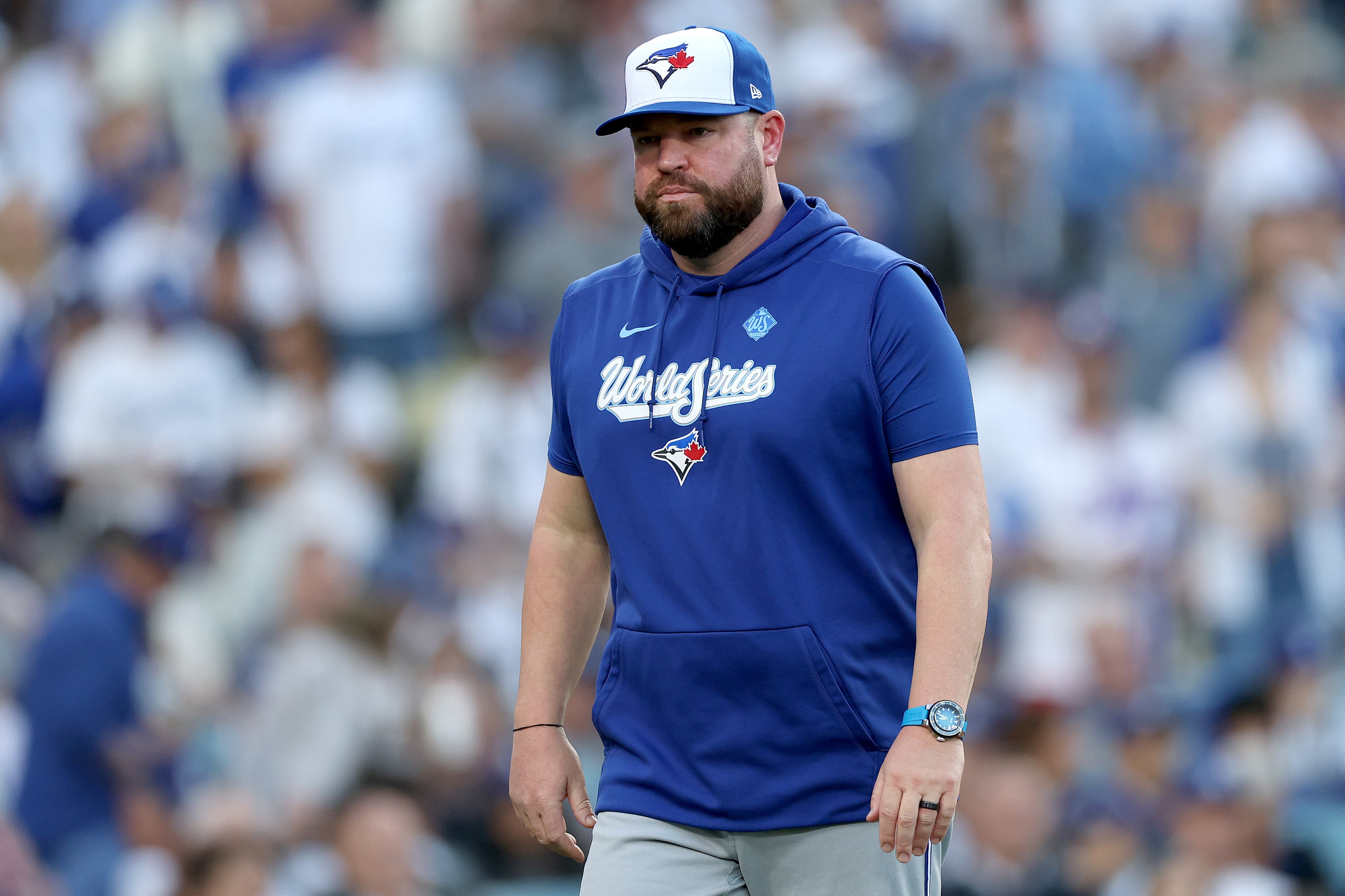 Blue Jays manager calls out umpire for missed call in World Series Game 3