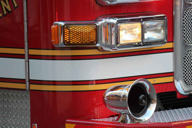 Garage with EV inside catches fire in Northridge