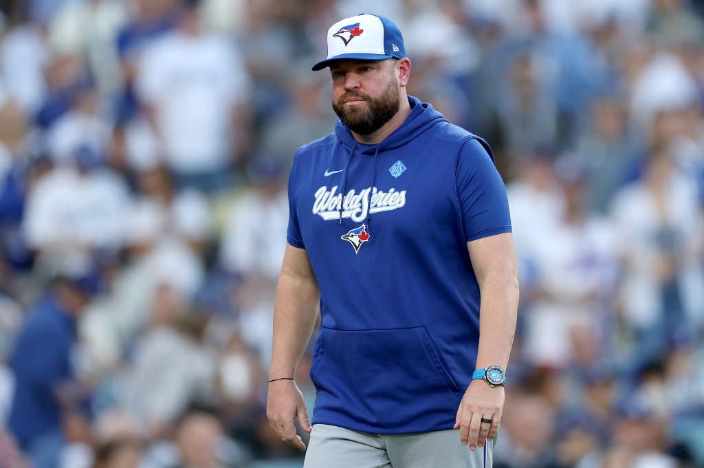 Blue Jays manager calls out umpire for missed call in World Series Game 3