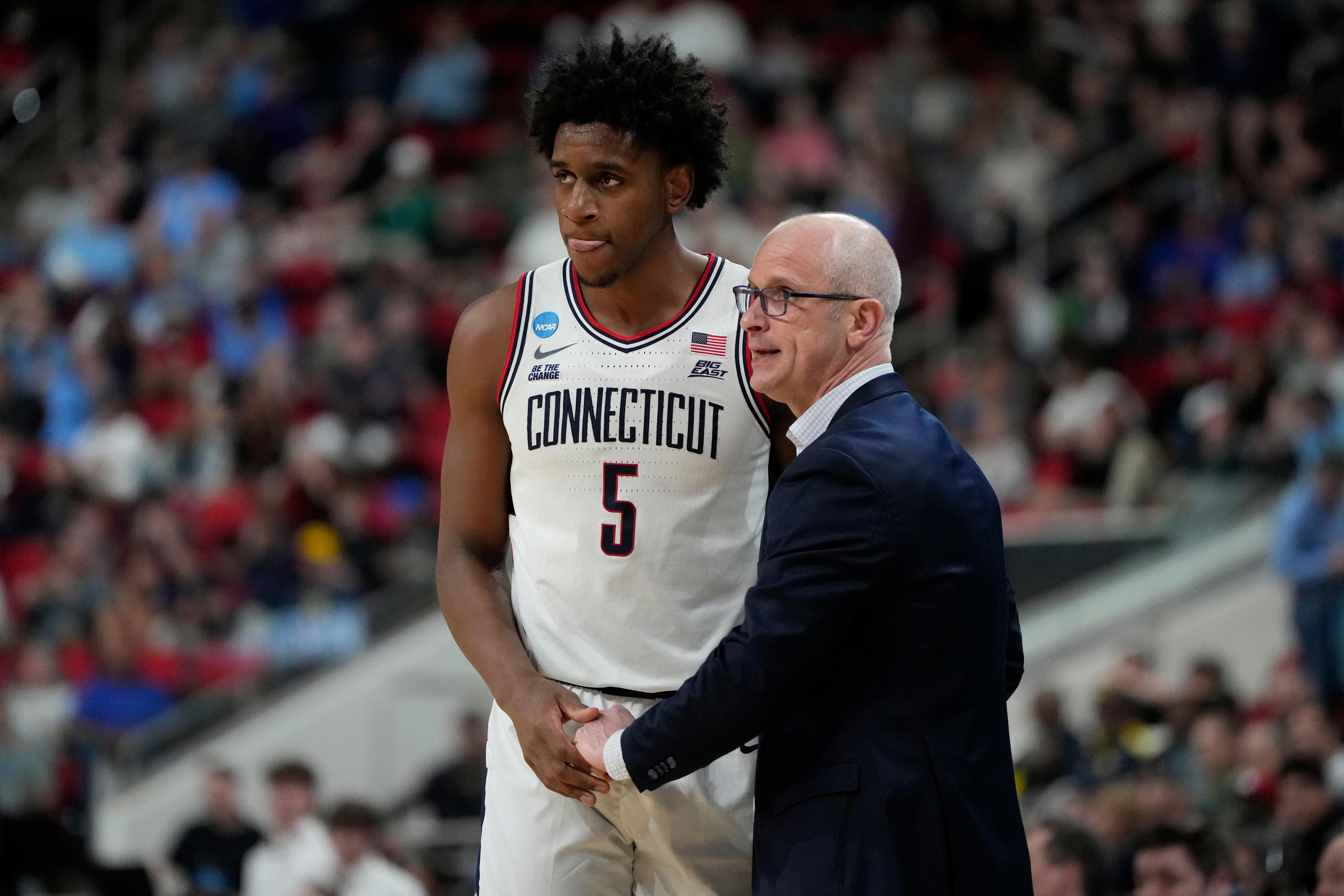 UConn power forward to miss exhibition vs. Spartans on Tuesday
