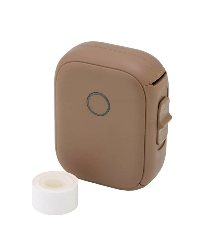 再入荷待ちの大人気！3COINS「ラベルプリンター」が3850円！手のひらに収まるミニサイズ＆くすみカラーでおしゃれ！