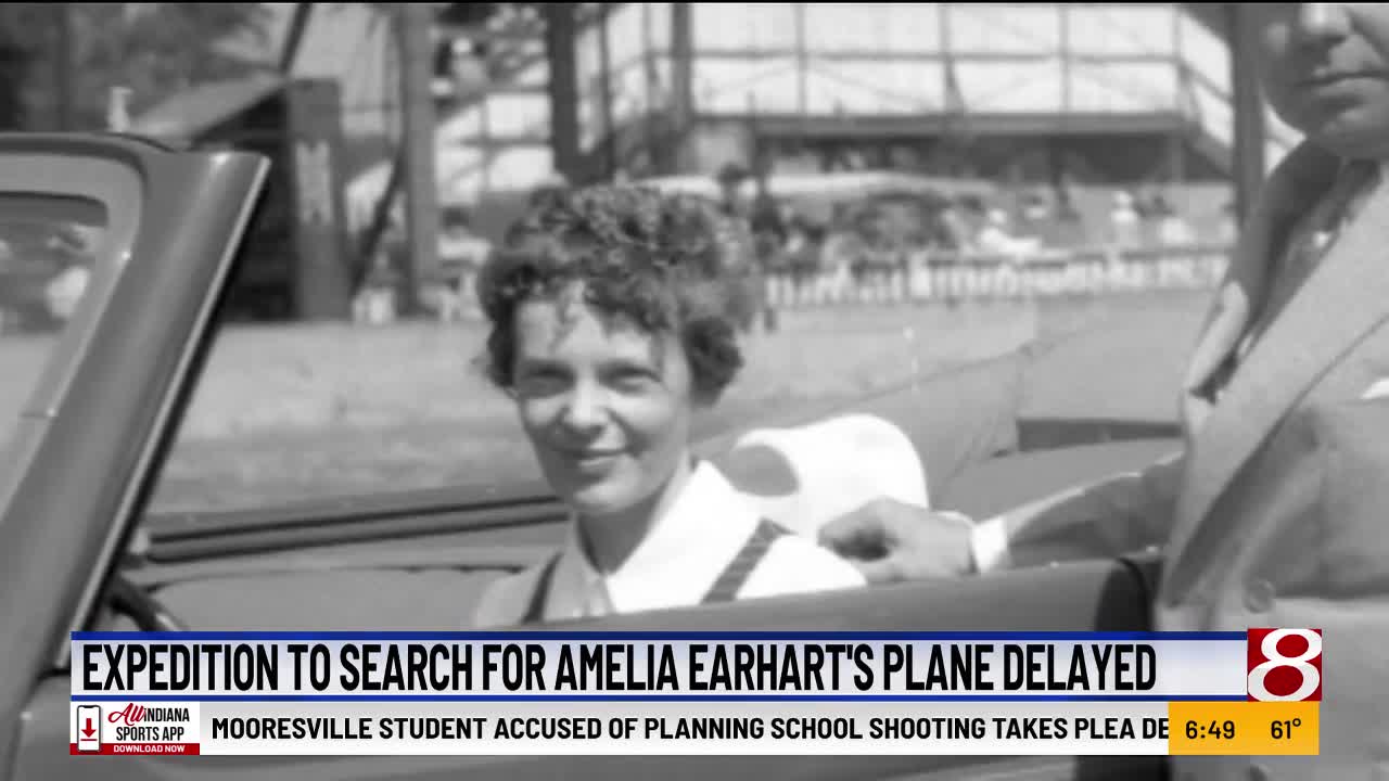 Expedition to search for Amelia Earhart's plane delayed