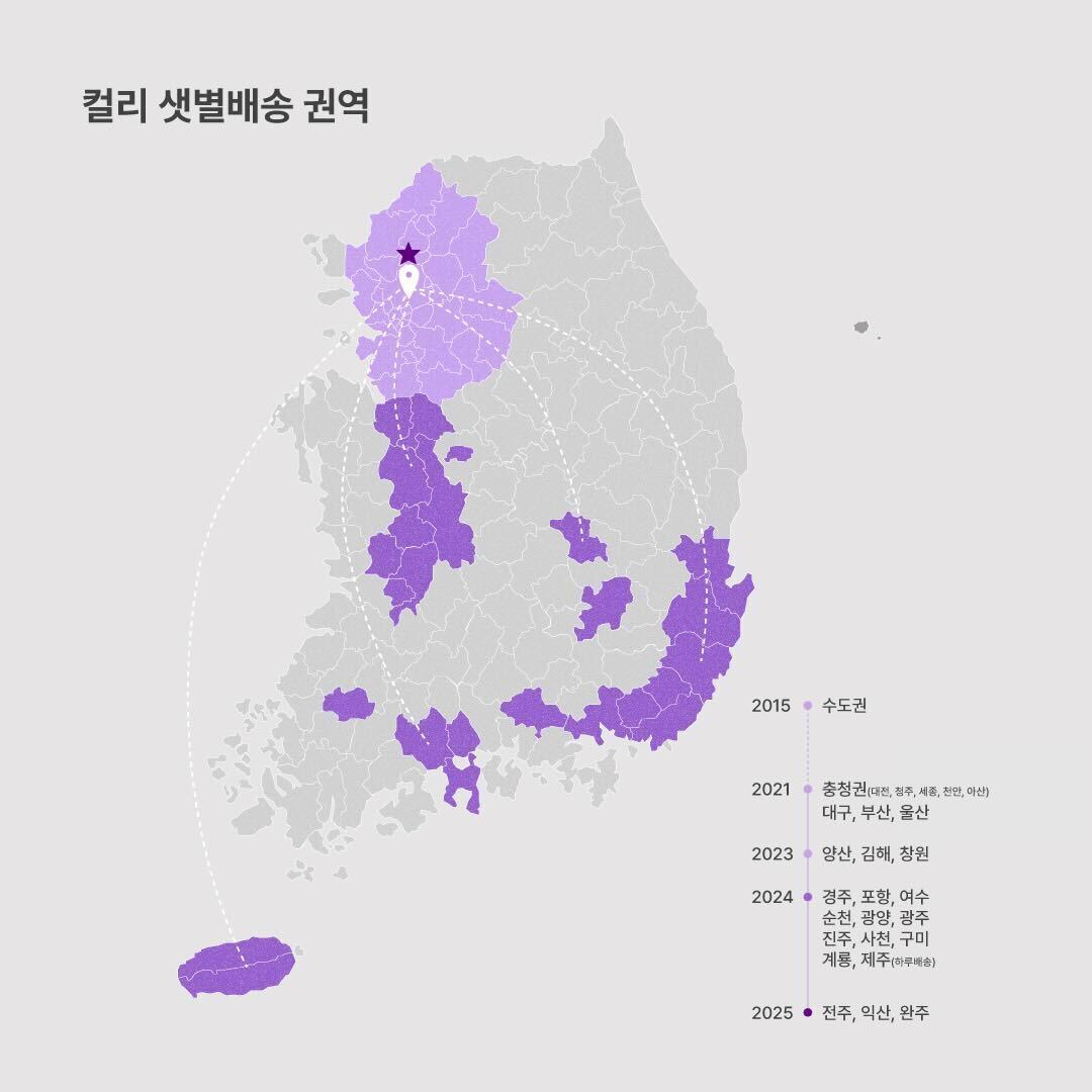 Kurly Expands Early Morning Delivery to Jeollabuk-do Region