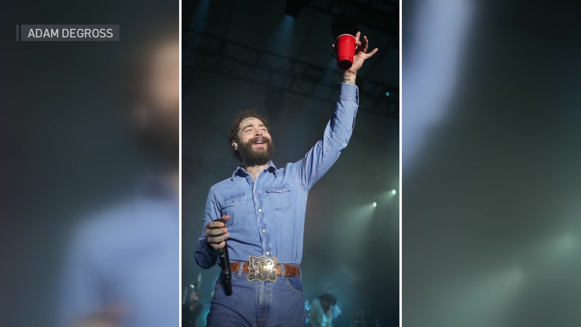 Post Malone performs at Cattle Baron's Ball after Grapevine band opens