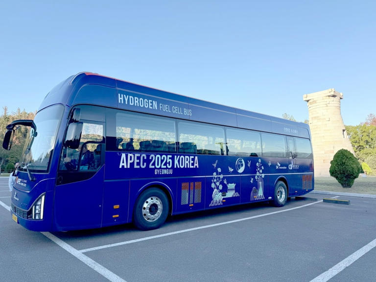SK이노베이션, APEC에 수소버스 띄운다…성공 개최 힘 보태