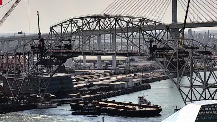 TxDOT delays lowering of Corpus Christi's Old Harbor Bridge span to Tuesday