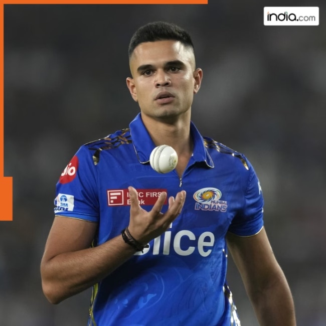 4,6,4,4,4,4... Arjun Tendulkar shines with bat after super bowling ...