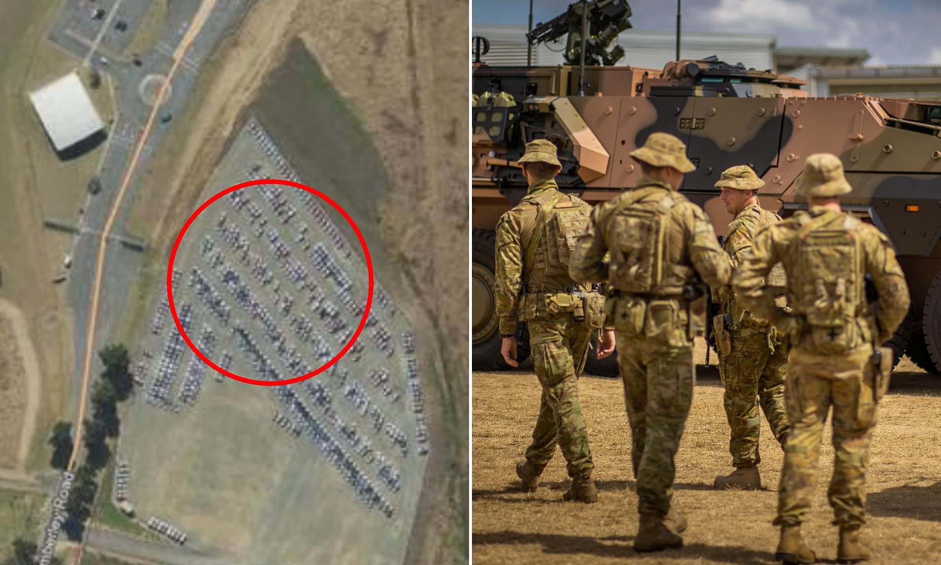 Shock Chinese discovery just metres from Aussie military base ...
