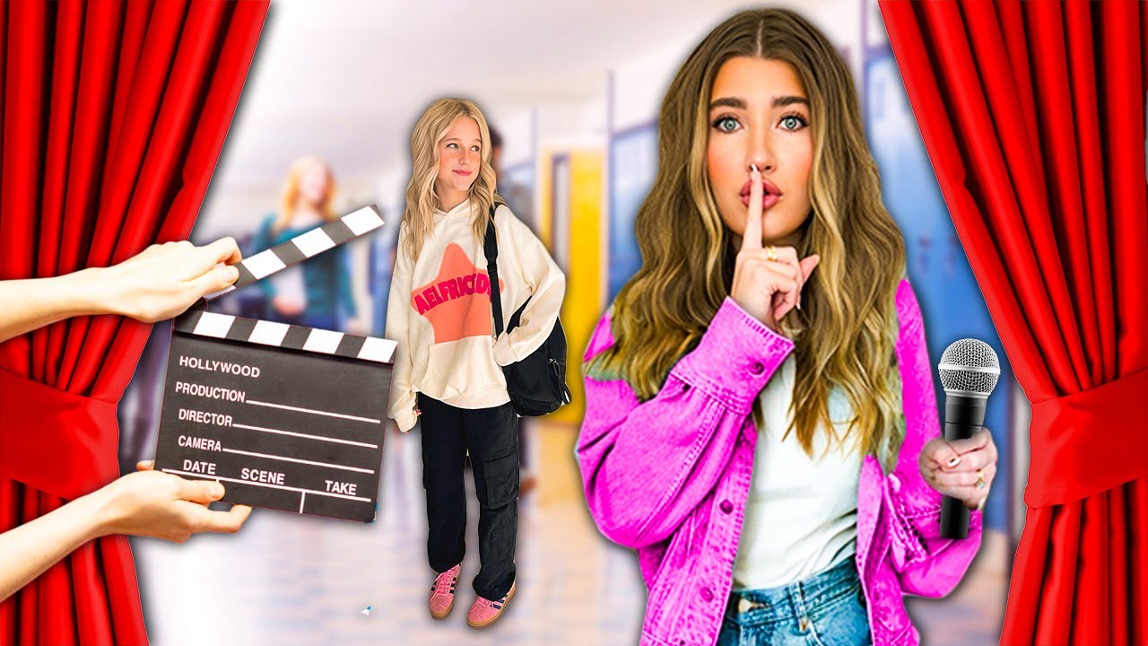 Behind the scenes madness 🎤 Our first music video ever!