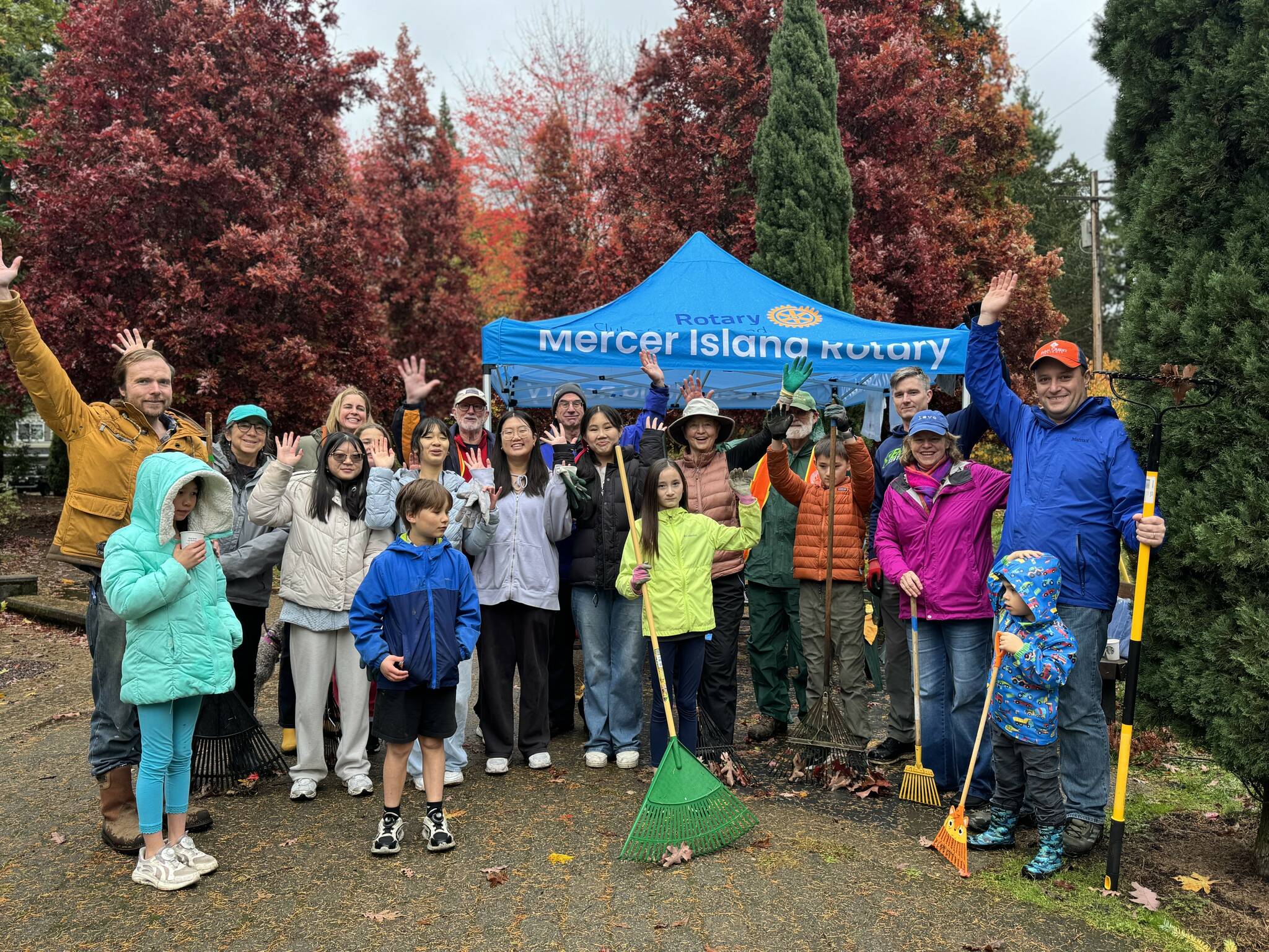 Rotary’s second annual “Rake and Roll” brings community and fun to ...