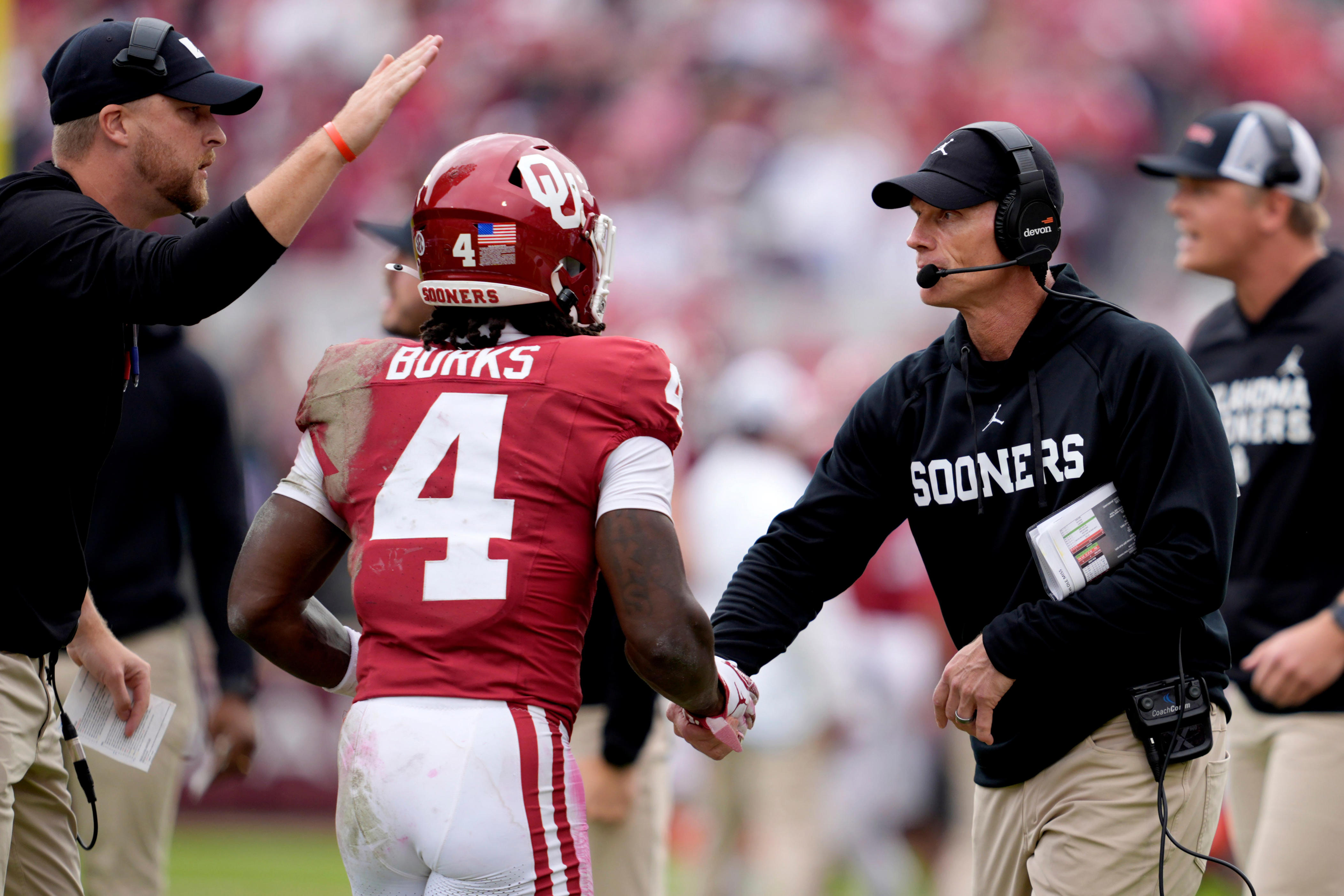 What grade did USA TODAY Sports give Oklahoma's 2025 season?