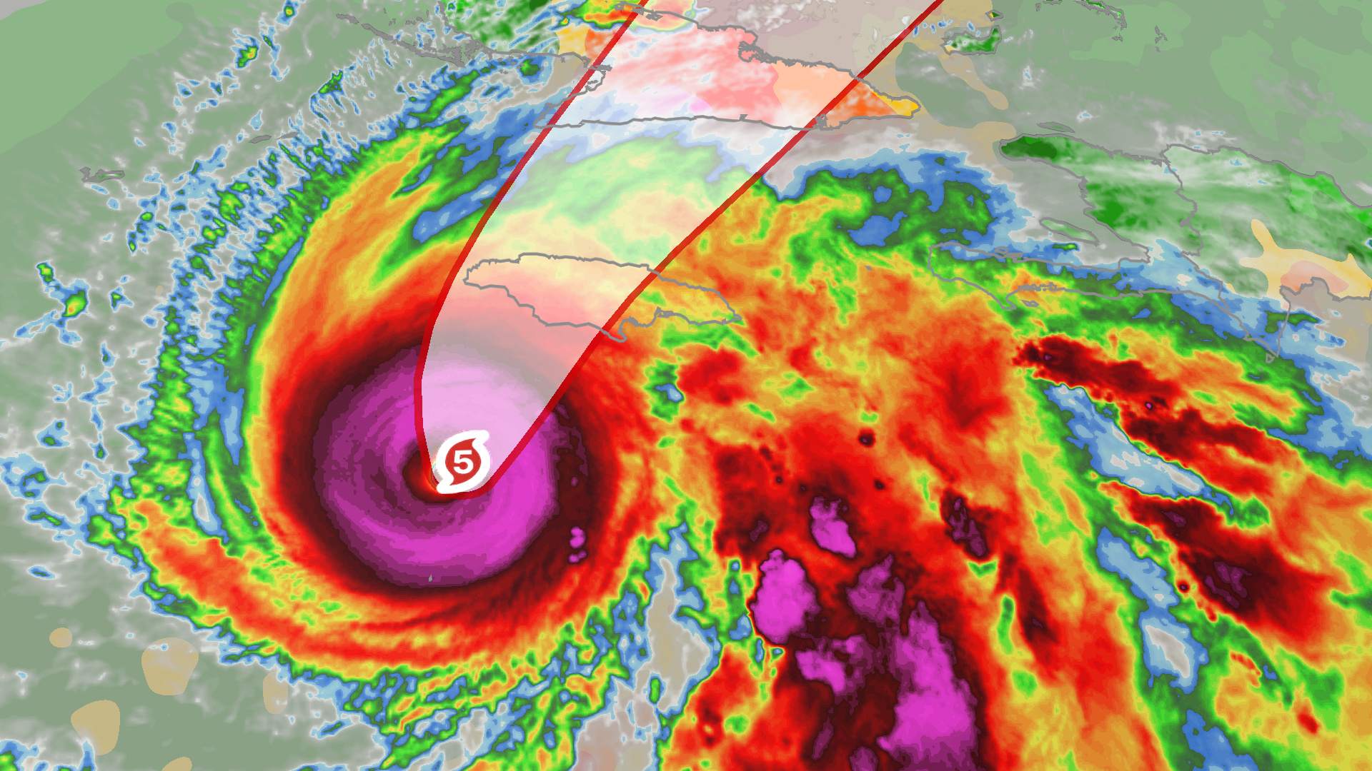 Hurricane Melissa Turning Towards Jamaica Ahead Of Landfall, Warnings Issued In Bahamas