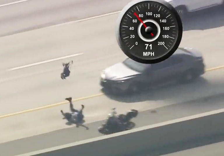 After deputy is killed, fleeing suspect is deliberately knocked off ...