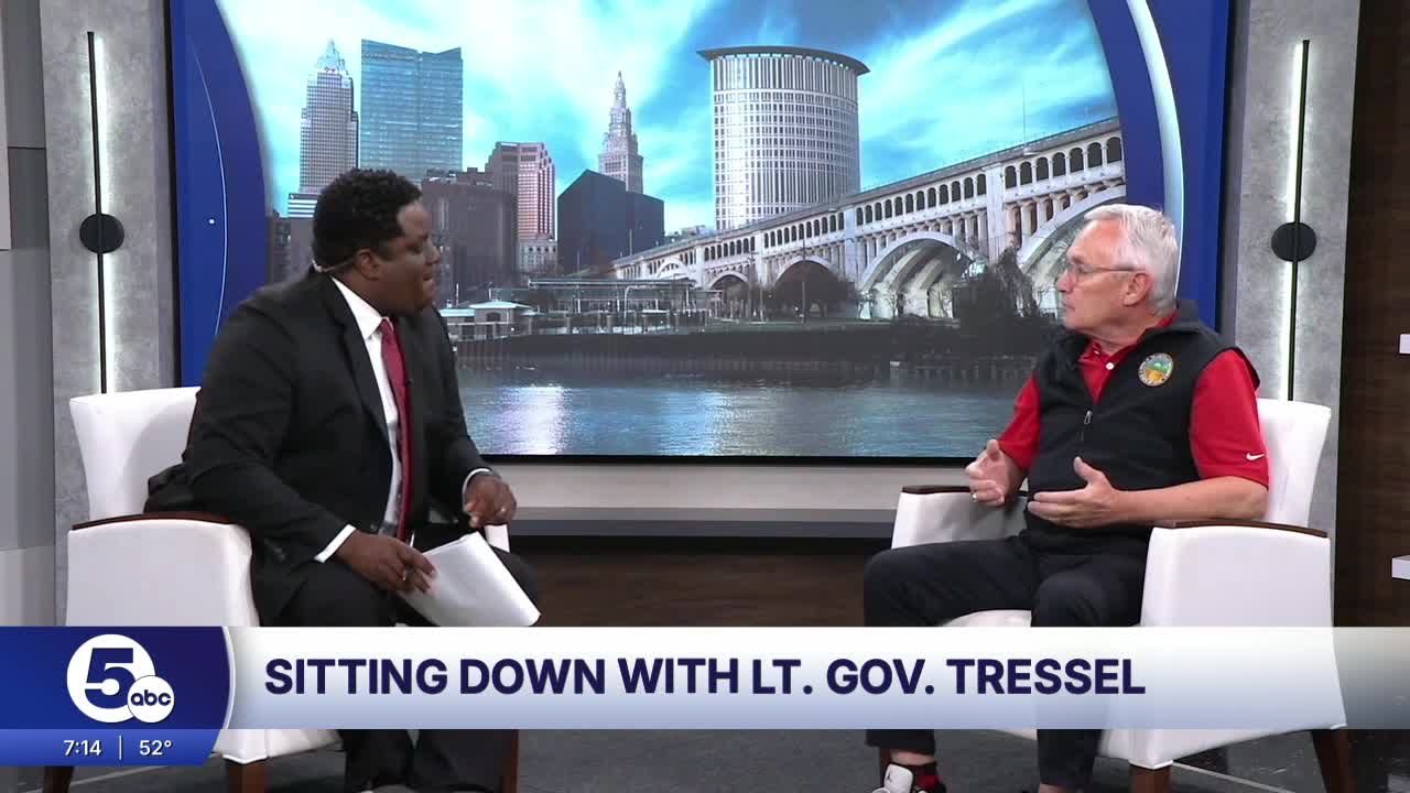 Lt. Gov. Tressel on why he's not running for DeWine's seat