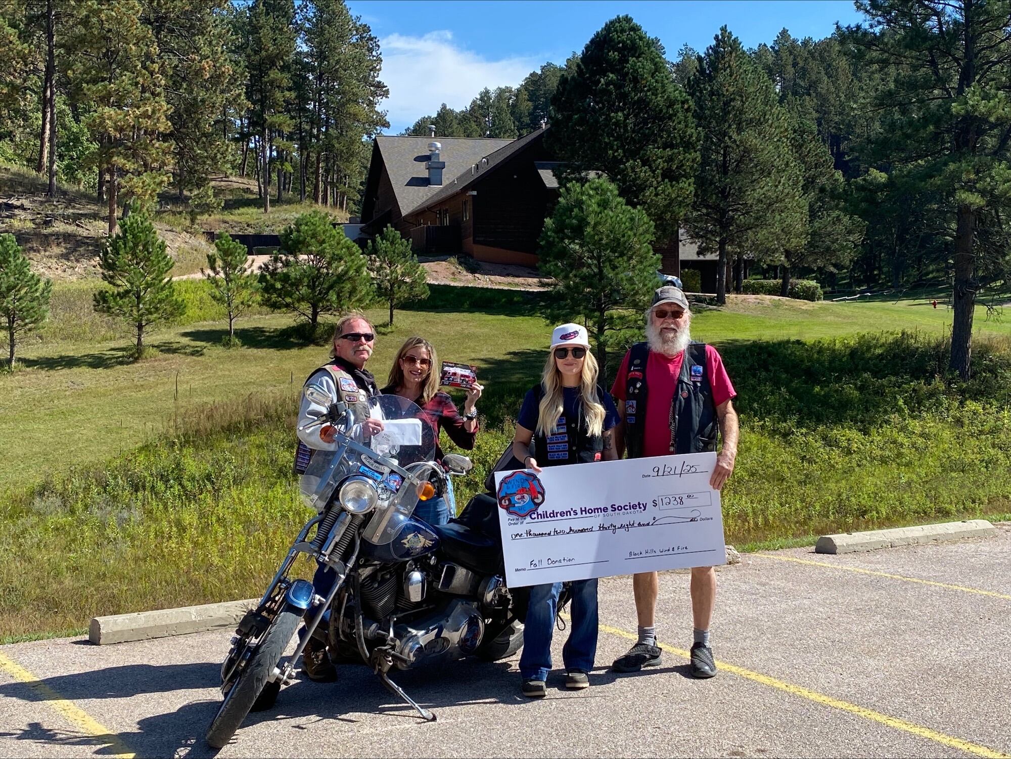 Black Hills Wind and Fire Motorcycle Club Fuels Hope with Donation to ...