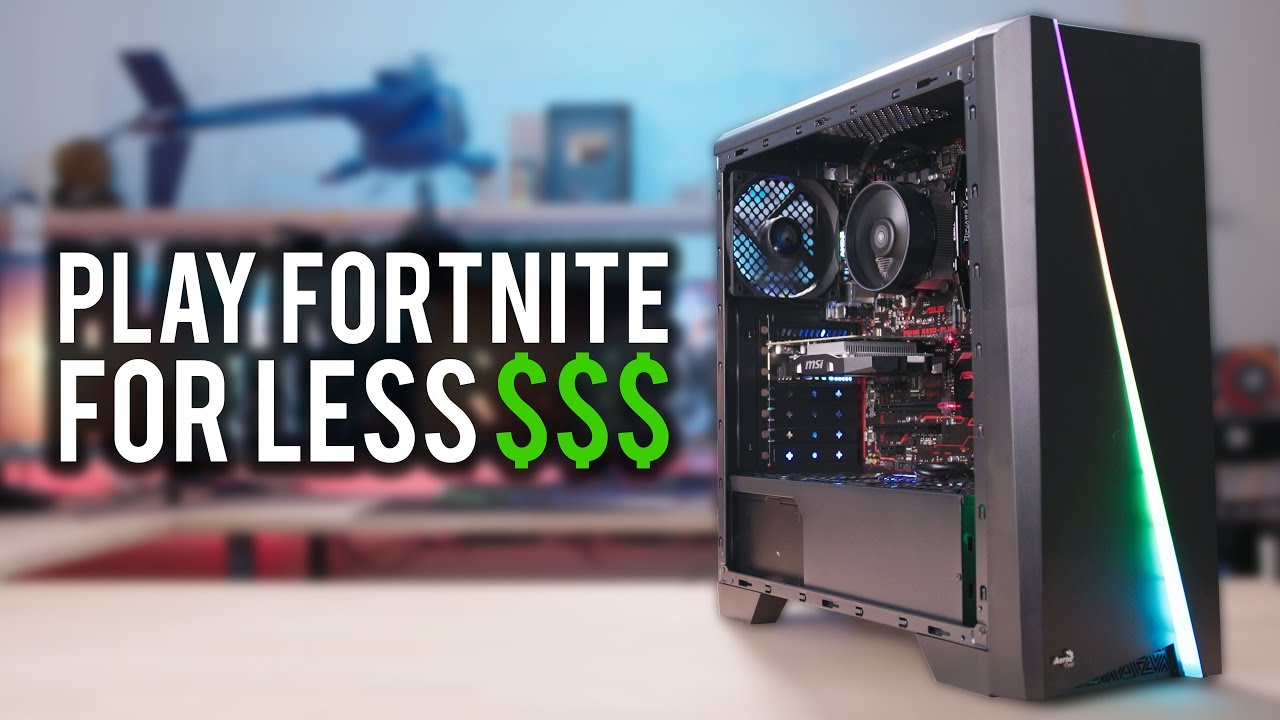 I built a budget streaming PC for Fortnite! 💻