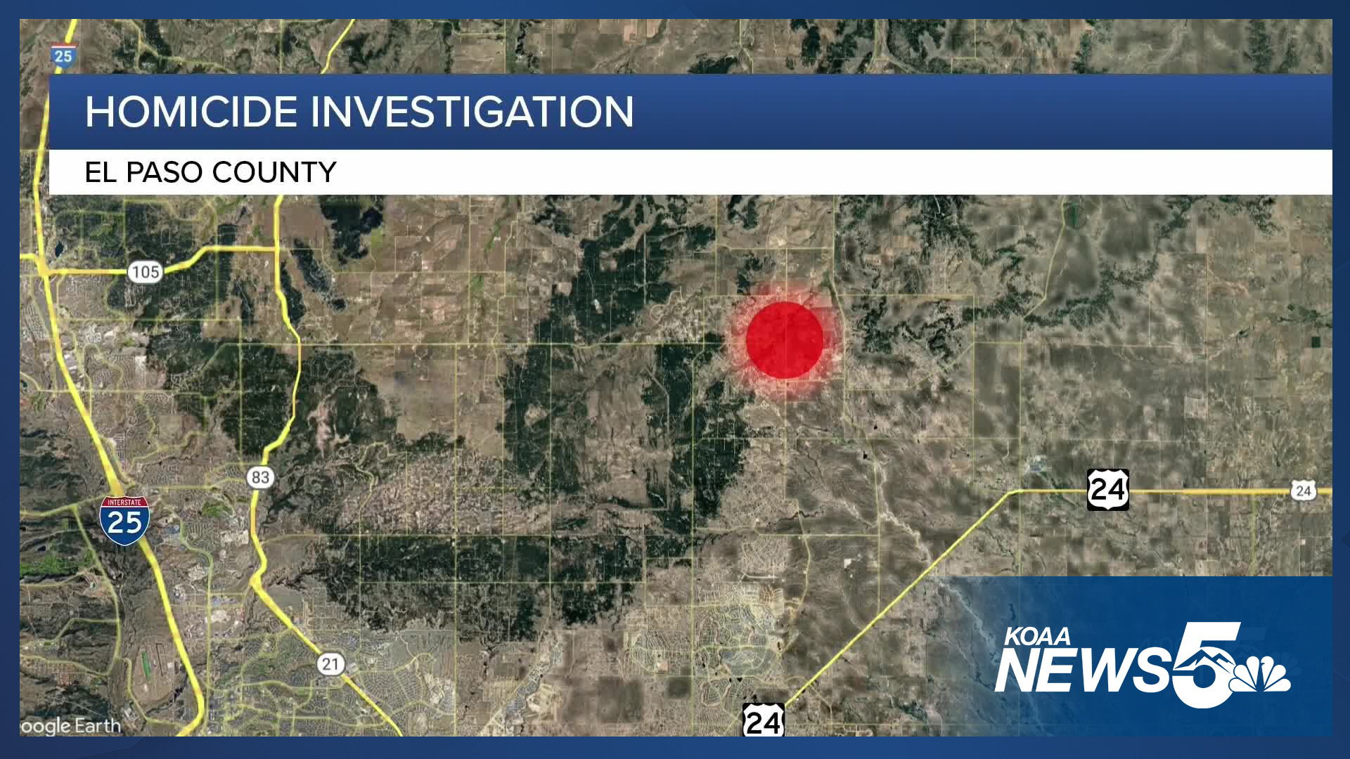 El Paso County Sheriff's Office is conducting a homicide investigation ...