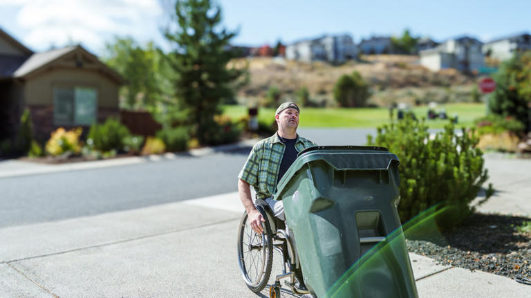 Should You Bring In Your Neighbor's Trash Can?