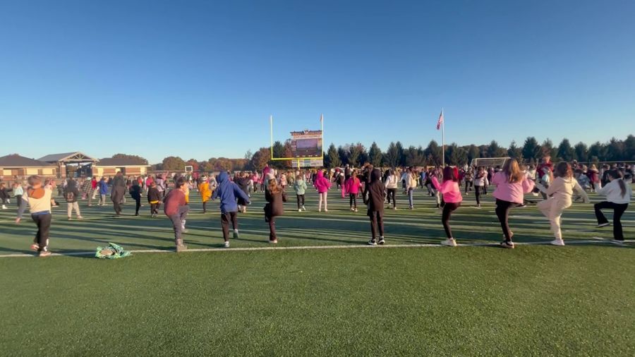 Spirit Week gets kids involved in group exercise
