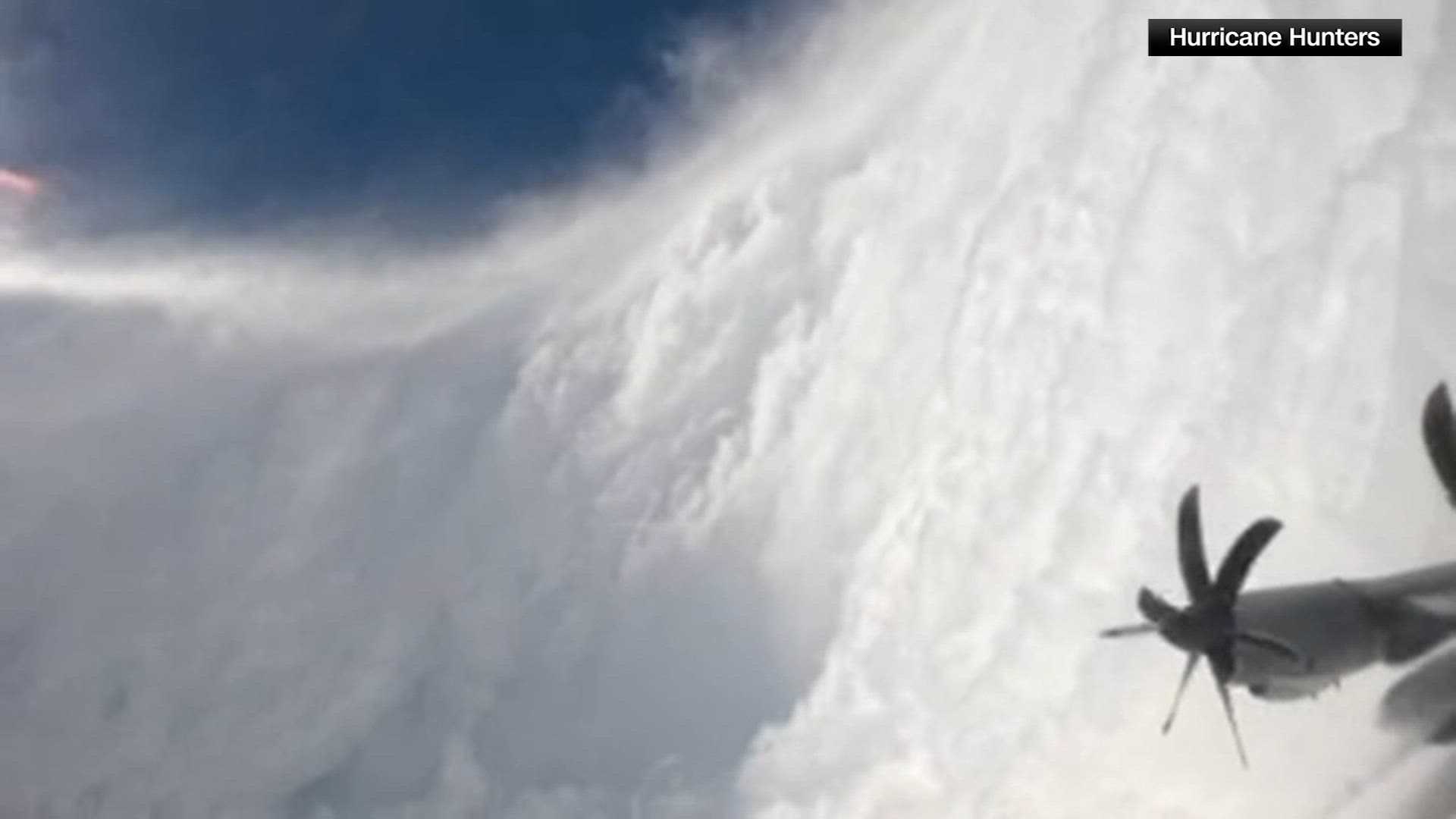 WATCH: Hurricane Hunters video shows what its like in the eye of ...