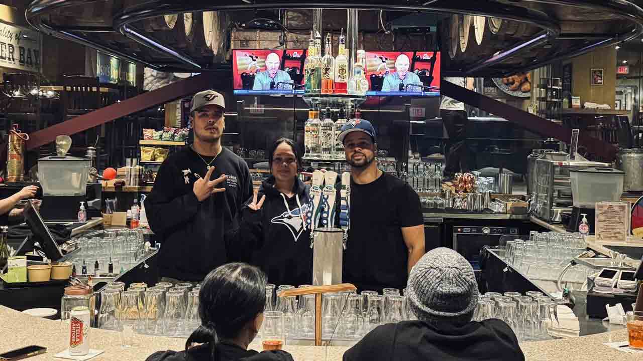 Fans cheer for Blue Jays, even in Canada’s northernmost city