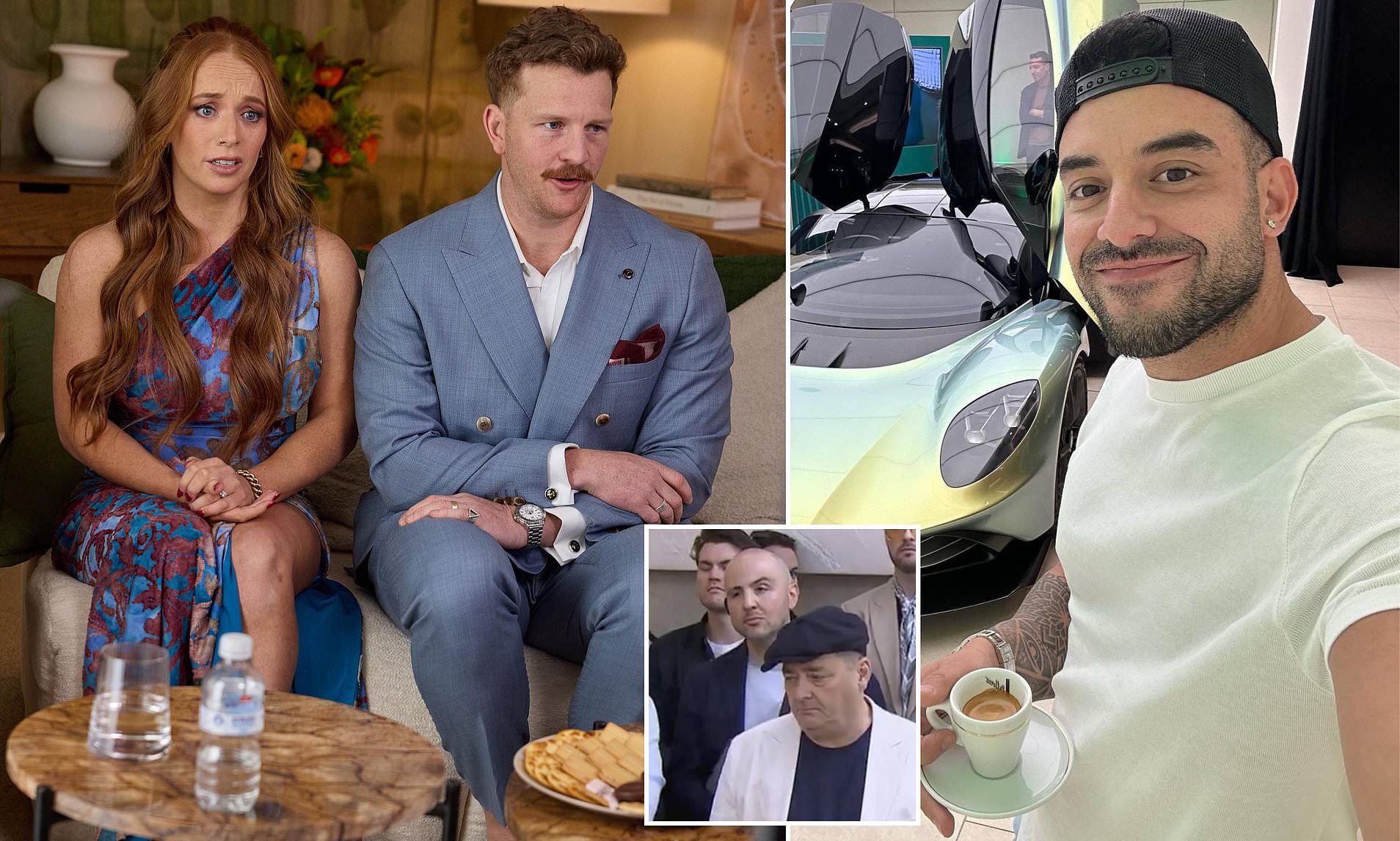 The Block stars Emma and Ben take a dig at Adrian Portelli's wealth