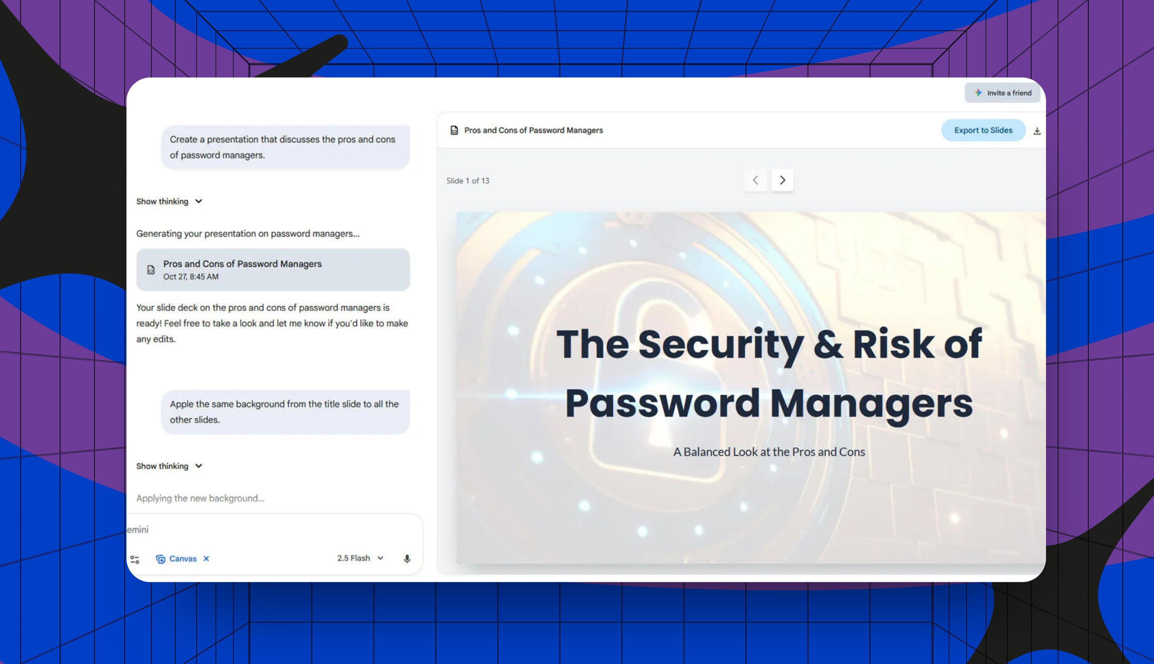 Google Gemini can generate slides and presentations for you now - here ...