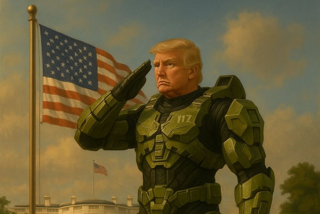 Trump, GameStop declare end to console wars with Halo meme