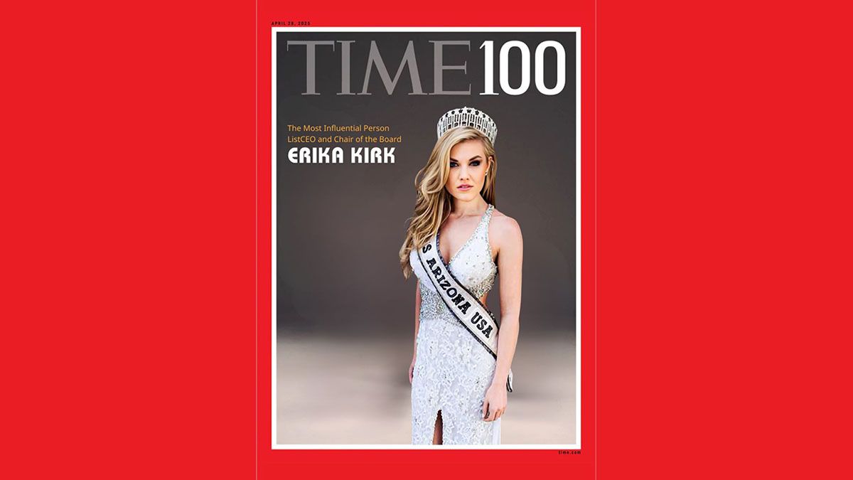 Erika Kirk wasn't named in Time magazine's 'Most Influential People of ...