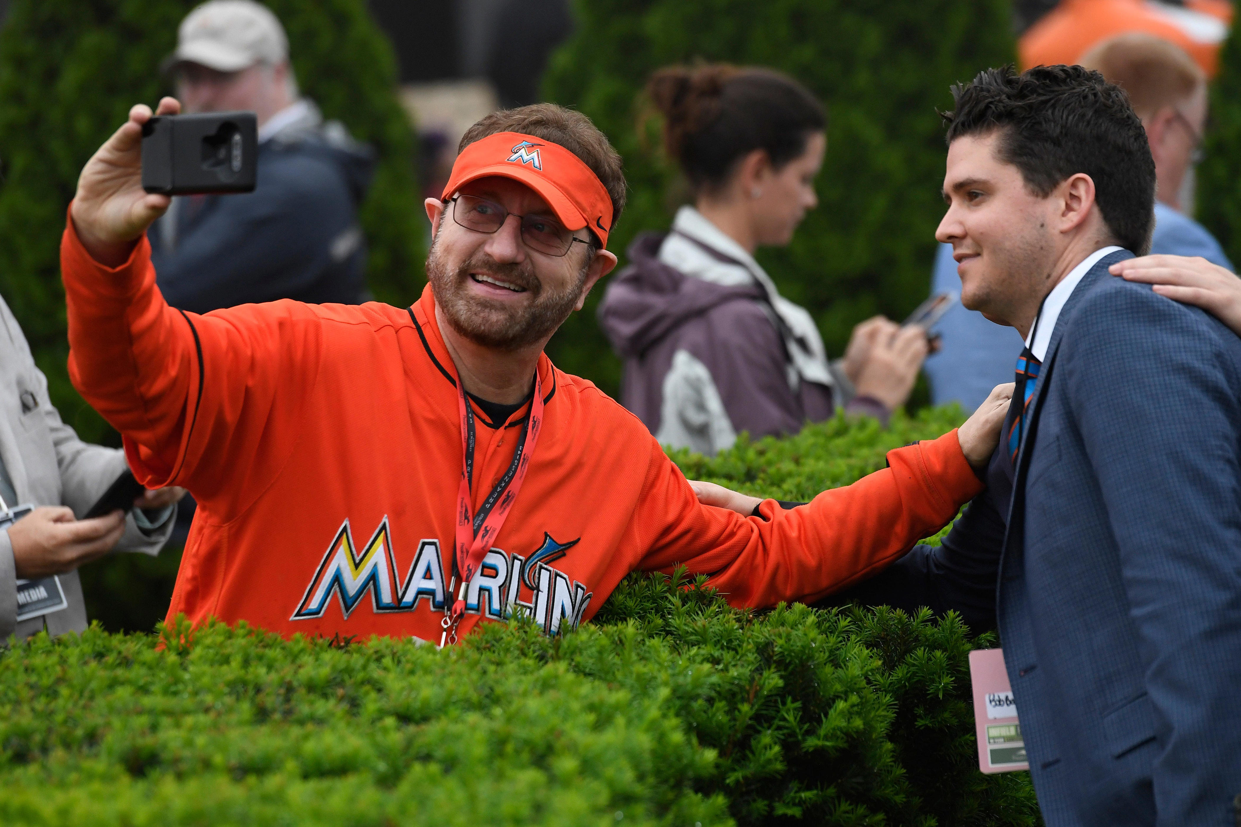 Is that the real Marlins Man at World Series Game 3?