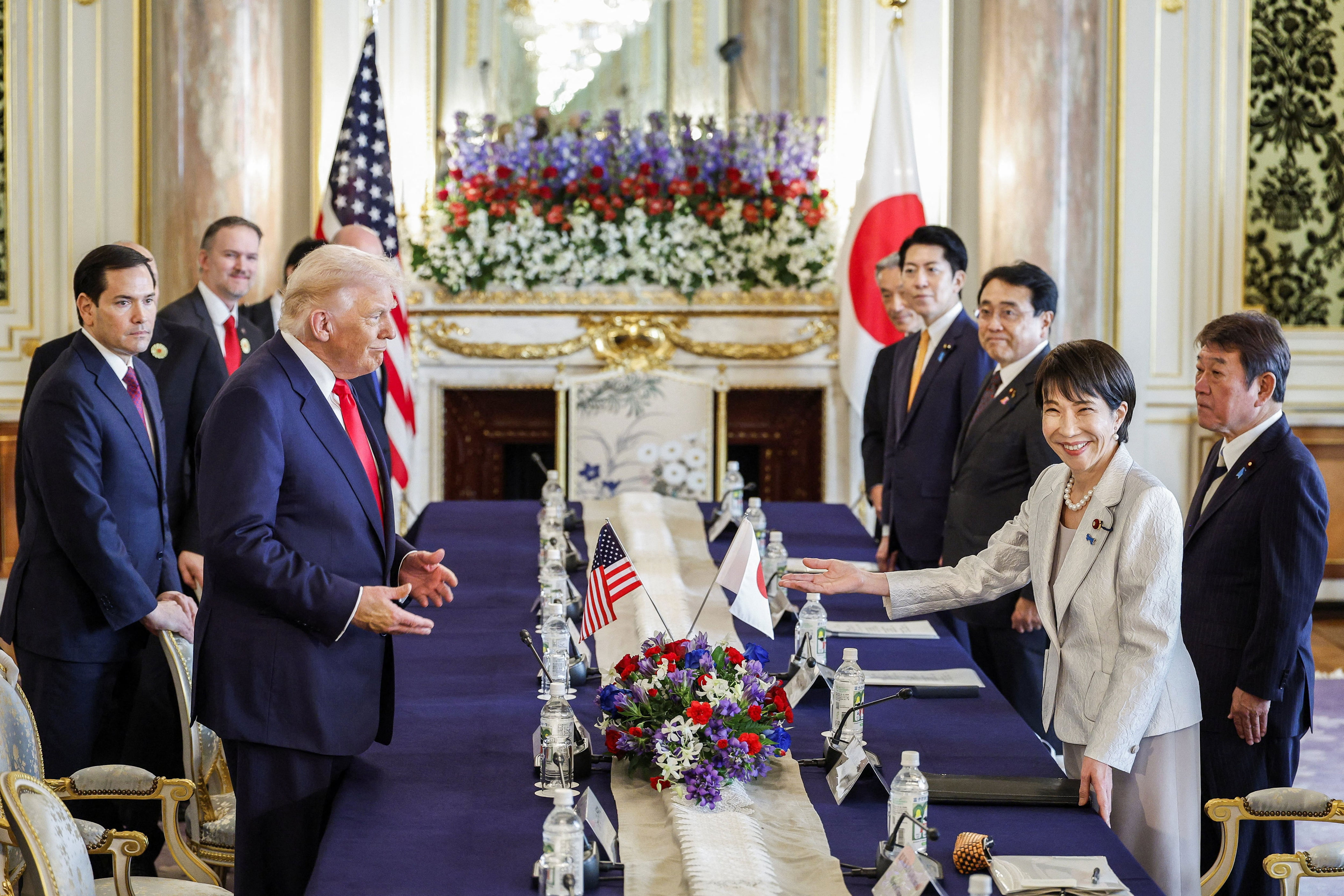 Trump and Takaichi Strengthen Alliance, Watch Ohtani's Game